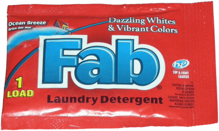 Fab Detergent and Softener Packette 200ct (not sold in box venders ...